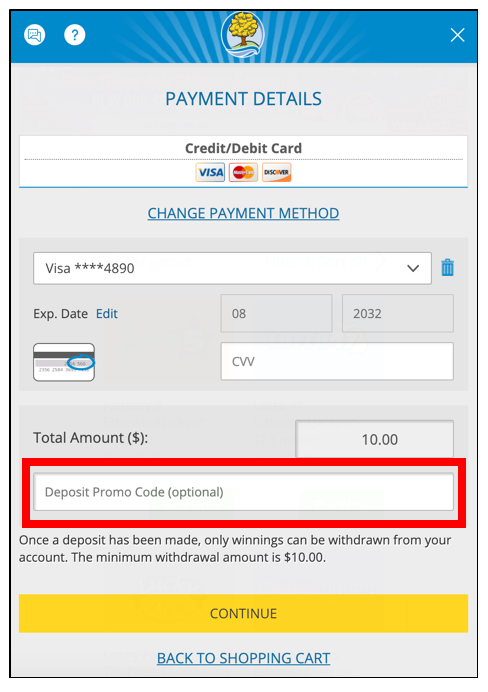 Promo Codes | Michigan Lottery