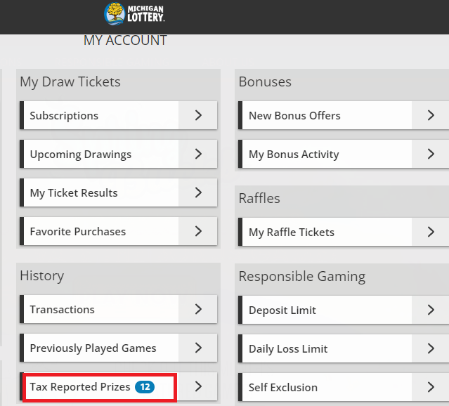 How Do I Print a W-2G Form for an Online Prize? | Michigan Lottery FAQ