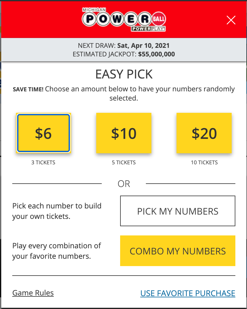 Sign Up for an Online Draw Game Subscription | Michigan Lottery FAQ