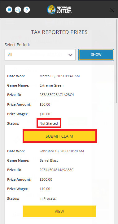 How Do I Claim an Online Prize? | Michigan Lottery FAQ