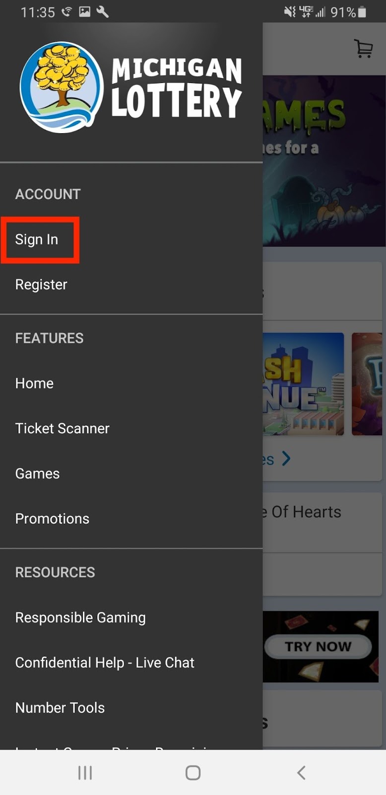 I Forgot My Password | Michigan Lottery FAQ