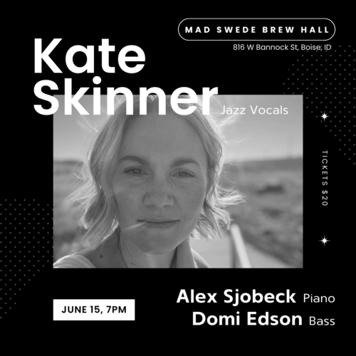 Boise Weekly | Jazz Trio feat. Kate Skinner (vocals)