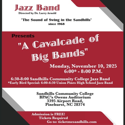 Sandhills Community College Jazz Band – SCC Jazz Band Presents: A ...