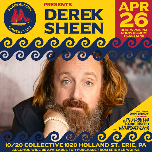 ER Tix | Derek Sheen at 10/20 Collective for Flagship City Comedy Festival