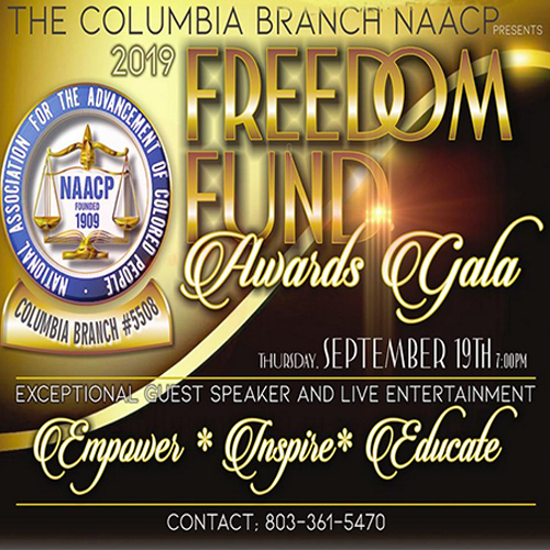 Columbia SC Branch NAACP #5508 – The Columbia Branch NAACP 2019 Freedom ...