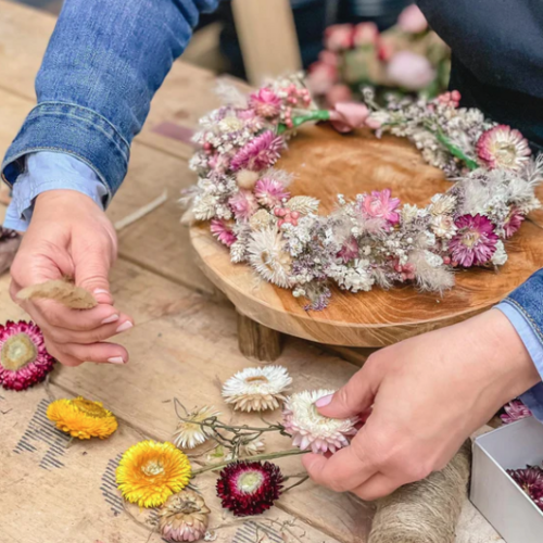 Goodell Gardens & Homestead – Flower Crown Midsummer Night's Dream