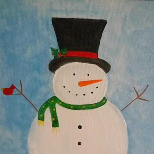 309Tix | Kids Snowman Paint Night