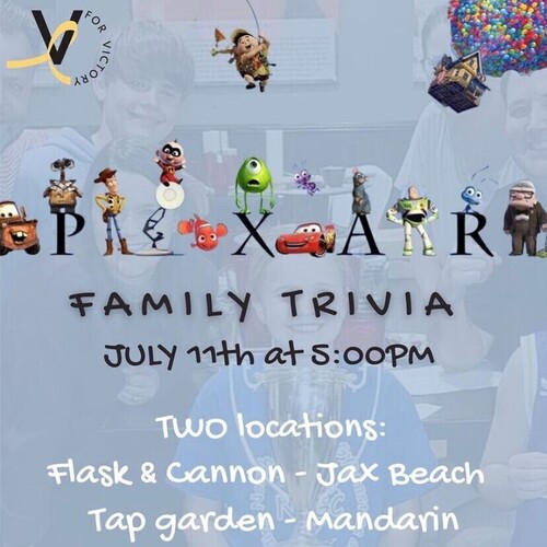 V for Victory – Pixar Trivia Night