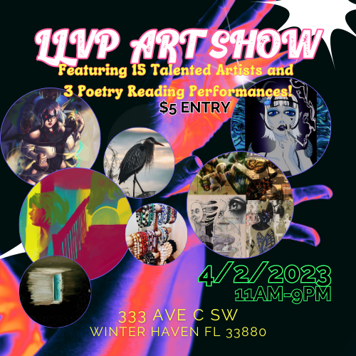 Central Florida Tix | LLVP ART SHOWCASE Featuring 15 Talented Artists ...