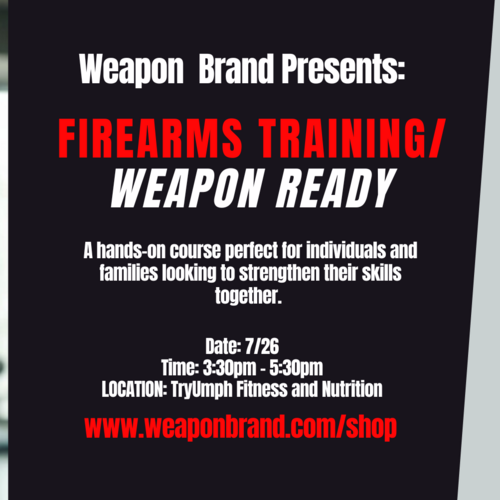 My TB Tickets | Firearms / Weapon Ready: Firearm Safety & Concealed Carry