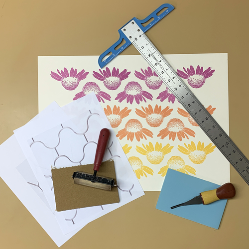 309Tix | Repeated Pattern Block Printing