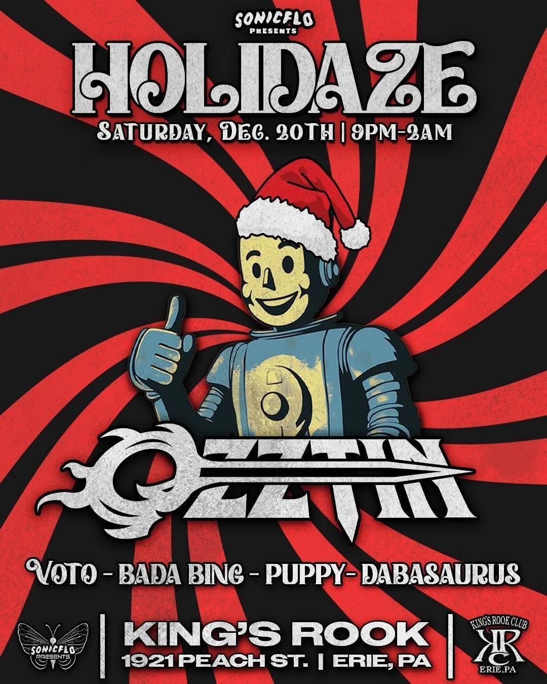 King's Rook Club – SonicFlo Presents: HOLIDAZE ft. OZZTIN, VOTO, Bada ...