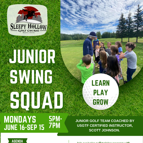 Sleepy Hollow Golf course – Junior Swing Squad!