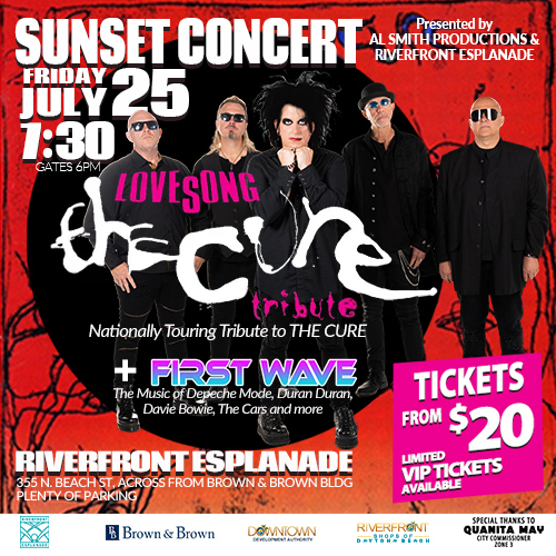 Best of Daytona | Sunset Concert - LOVESONG: The Cure Tribute & FIRST WAVE