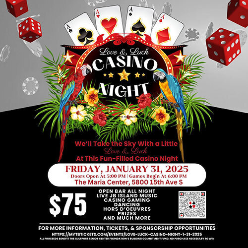 Gulfport Senior Center Foundation – Love & Luck Casino Night