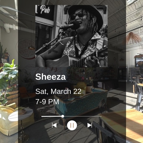 8th Day Distillery – Live Music with Sheeza