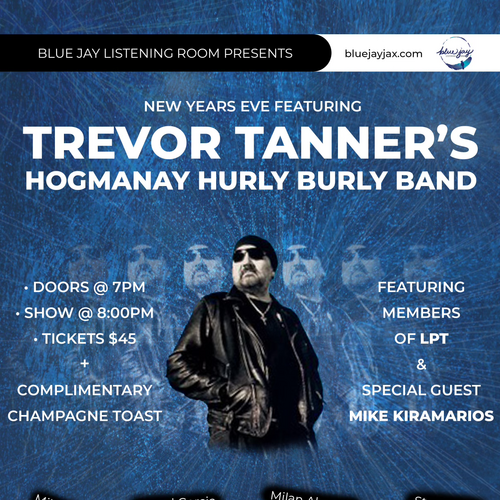 Blue Jay Listening Room – Trevor Tanner's Hogmanay Hurly Burly Band at ...