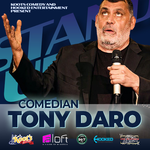 MyAlaskaTix | Comedian Tony Daro