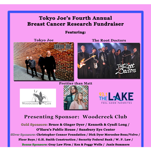 Icehouse Amphitheater – Tokyo Joe's Fourth Annual Breast Cancer ...