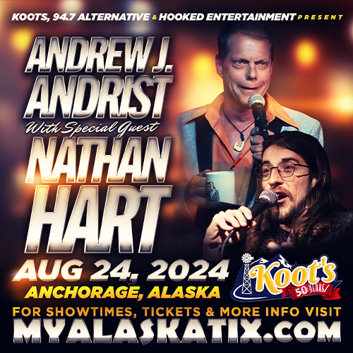 Koot's – Comedian Andy Andrist with Nathan Hart