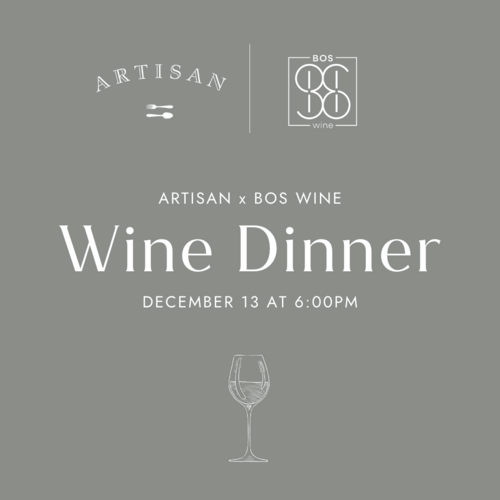 Delamar – BOS Wine dinner at Artisan