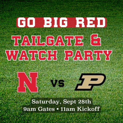 Ticket Vesta | Go Big Red Tailgate & Watch Party- Nebraska vs Purdue ...