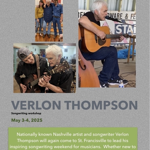 BonTempsTix | Songwriting weekend with Verlon Thompson