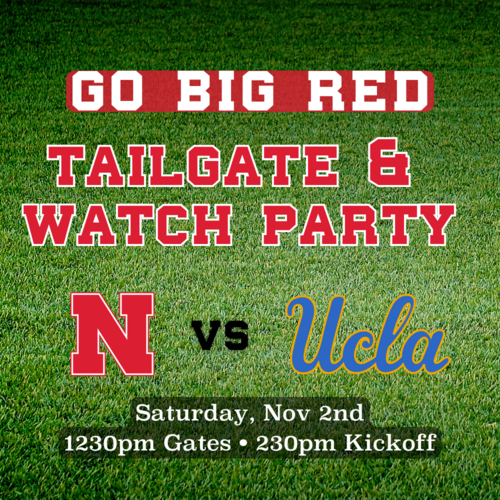 Ticket Vesta | Go Big Red Tailgate & Watch Party- Nebraska vs UCLA ...