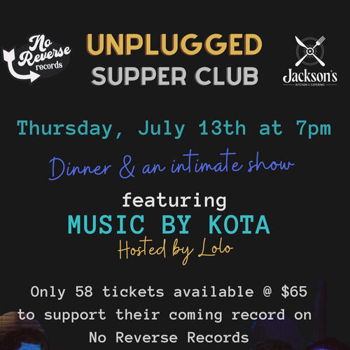 Jackson's Kitchen & Catering – Unplugged Supper Club