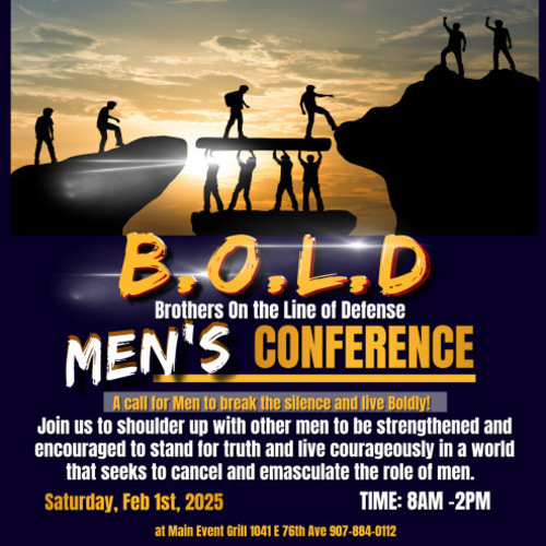 Main Services LLC – BOLD Men's Conference Feb 1st 2025