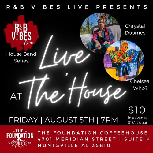 Best of Huntsville Tickets | R&B Vibes Live Presents House Band Series ...