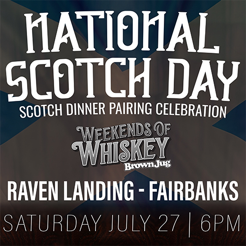 Brown Jug – National Scotch Day Pairing Dinner