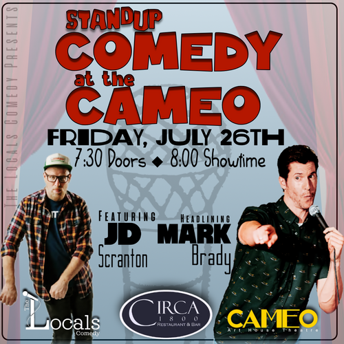 Cameo Art House Theatre – COMEDY AT THE CAMEO presented by The Locals ...