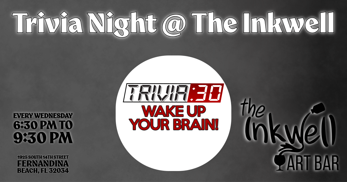 The Inkwell Art Bar – Trivia Night Free Entry