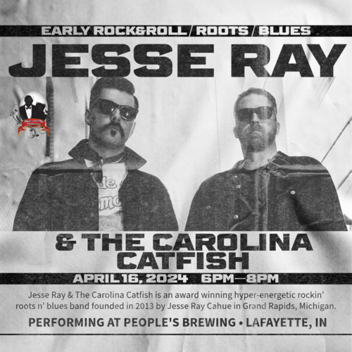 People's Brewing Company – Concert | Jesse Ray and The Carolina Catfish ...