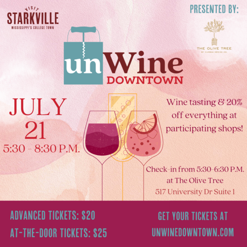 Greater Starkville Development Partnership – unWine Downtown presented ...