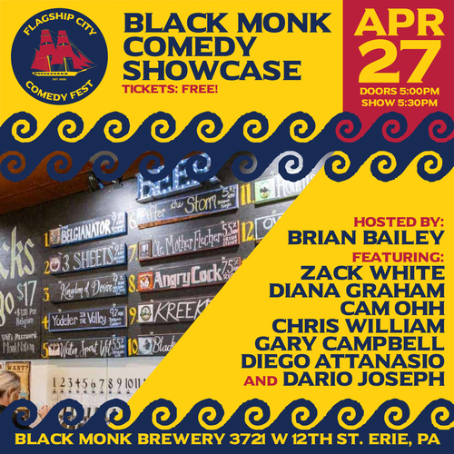 Flagship City Comedy – Black Monk's Comedy Showcase for Flagship City ...