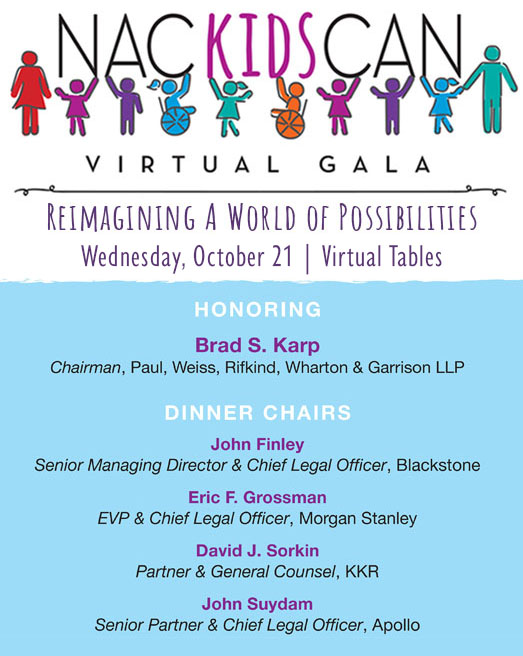 NAC Kids Can Gala | Powered By GiveSmart