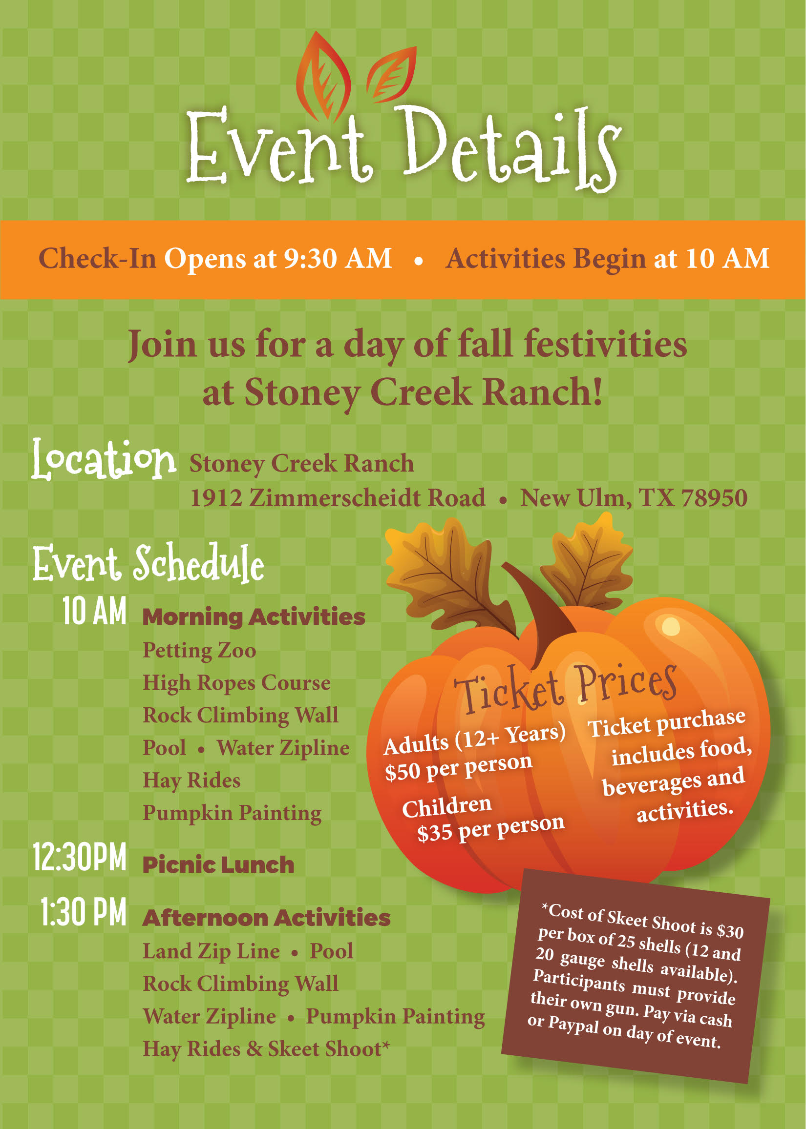 SCR Fall FUNdraiser | Powered By GiveSmart