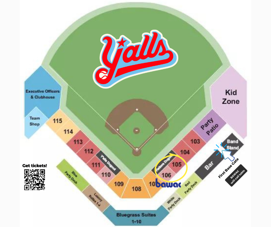 BAWAC at the Ball Park | Powered By GiveSmart