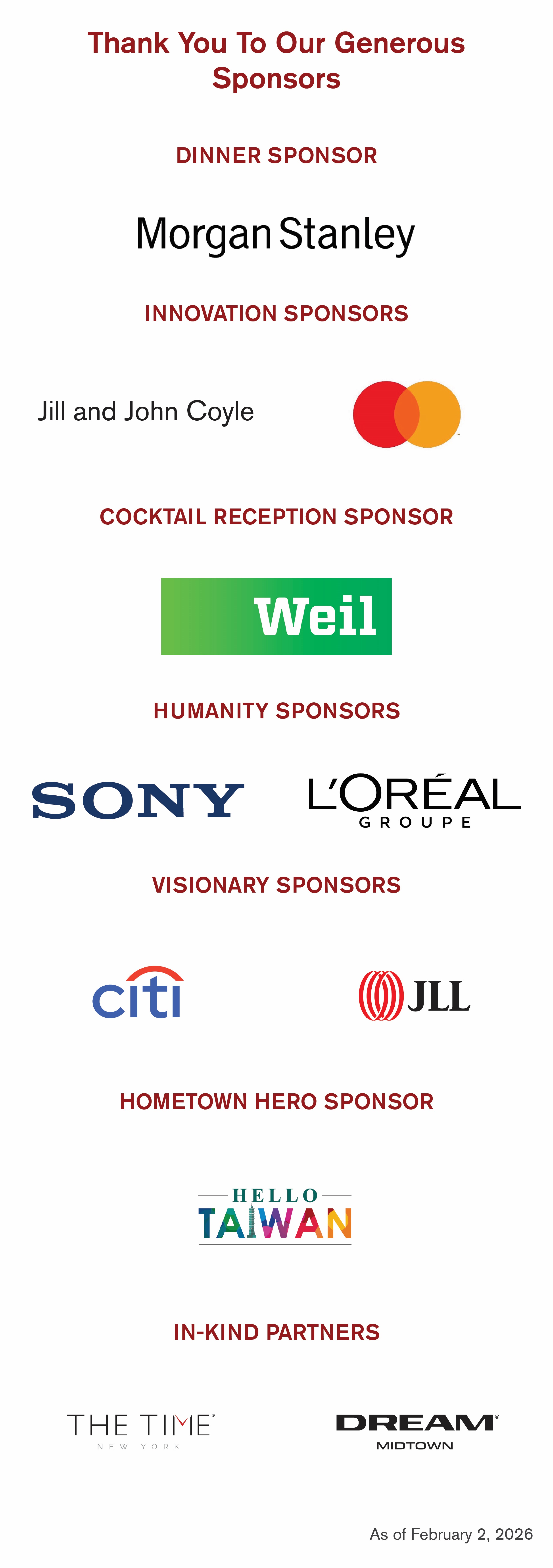 Heroes Gala | Powered By GiveSmart