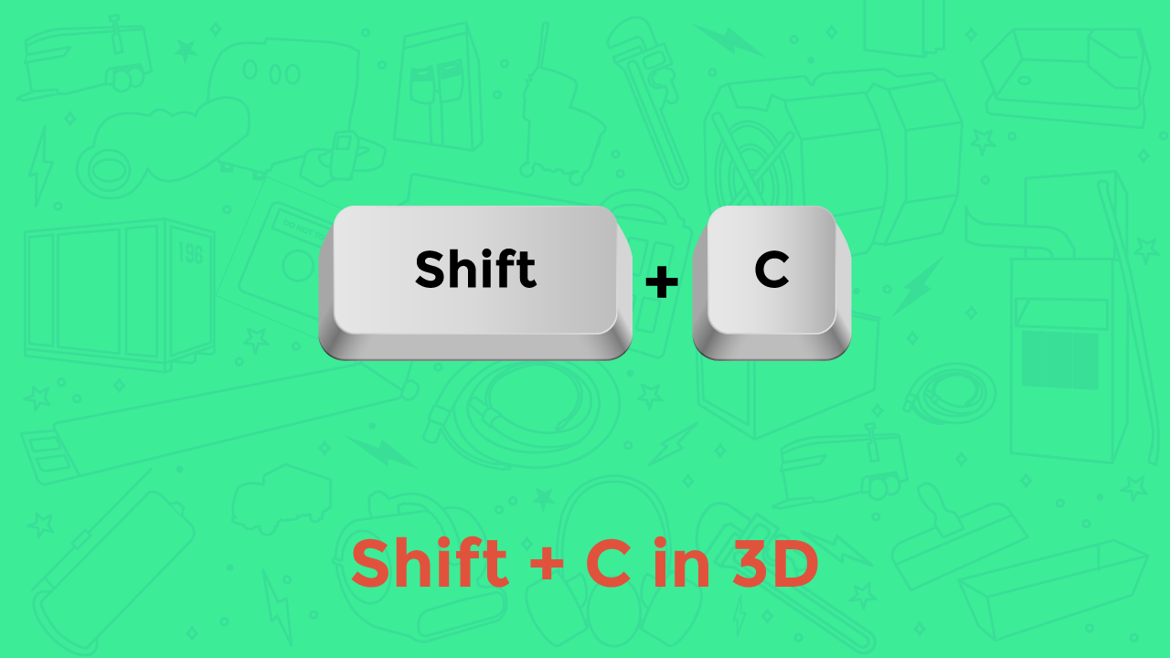 Hotkey Highlight | Shift + C in 3D - Actionable Insights