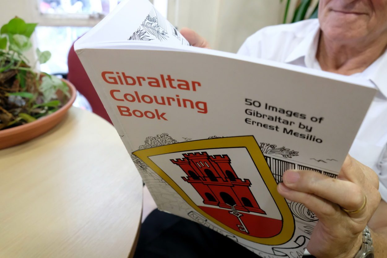 Local artist launches new colouring book