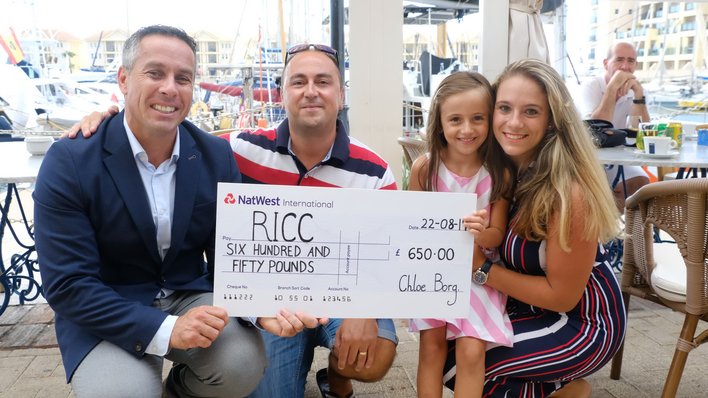Chloe’s ‘very special deed’ for The Little Princess Trust and RICC