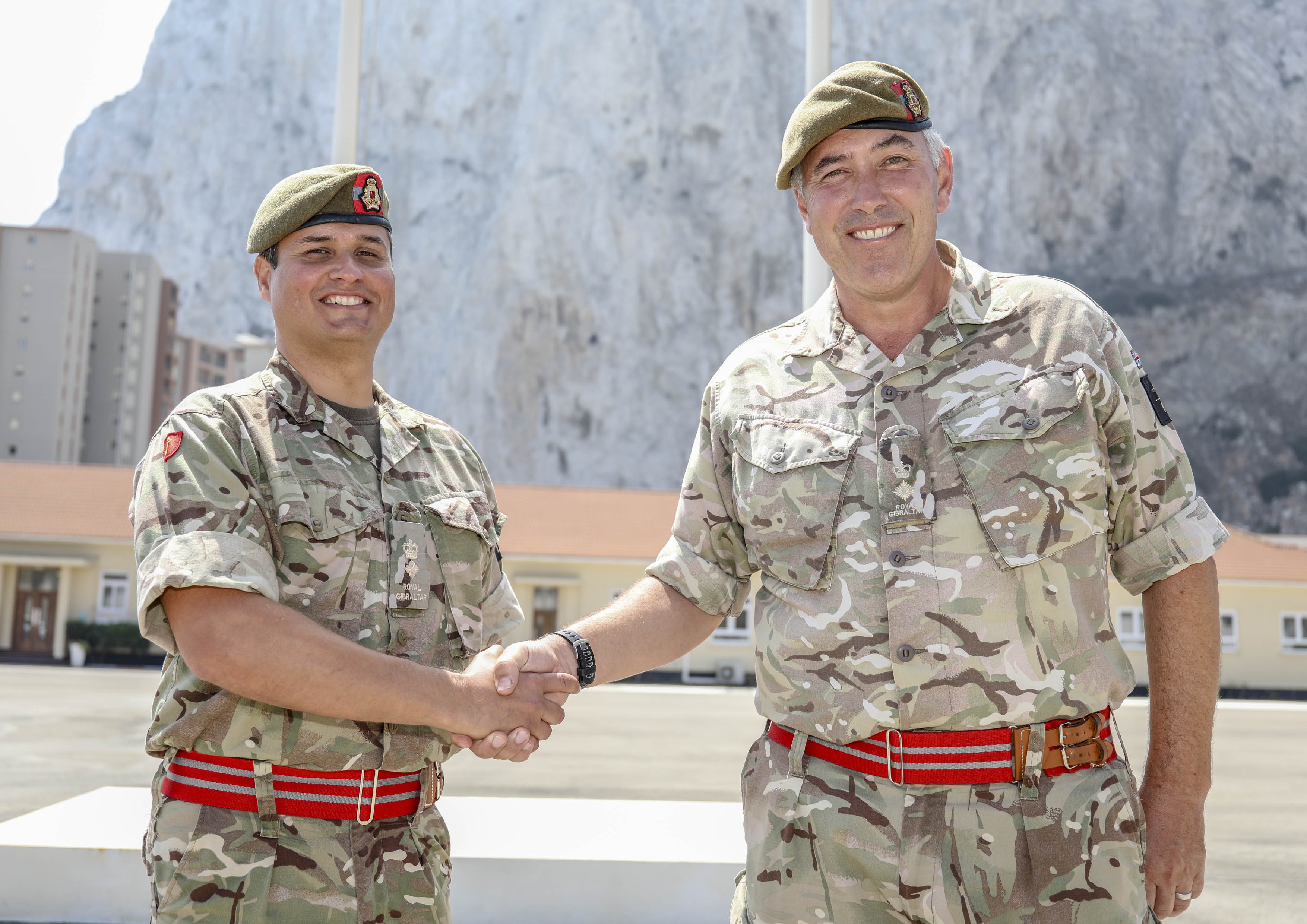 All change at the Royal Gibraltar Regiment