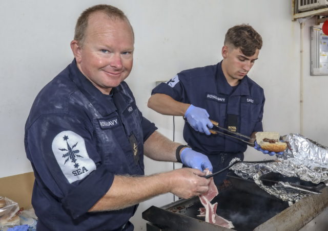 SSAFA big brew-up at Royal Navy Gibraltar Squadron