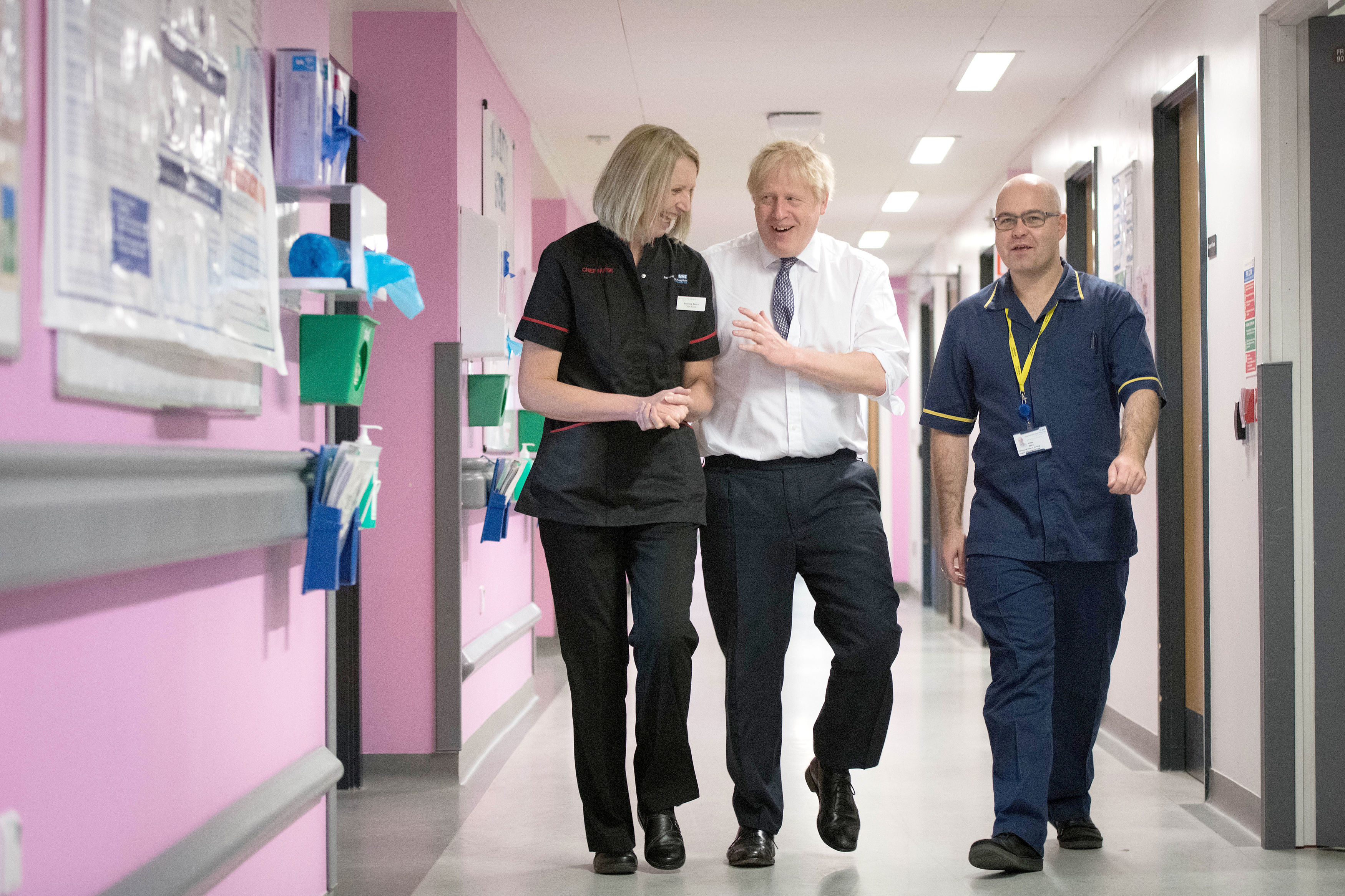 Johnson promises fast track 'NHS visa' for doctors and nurses