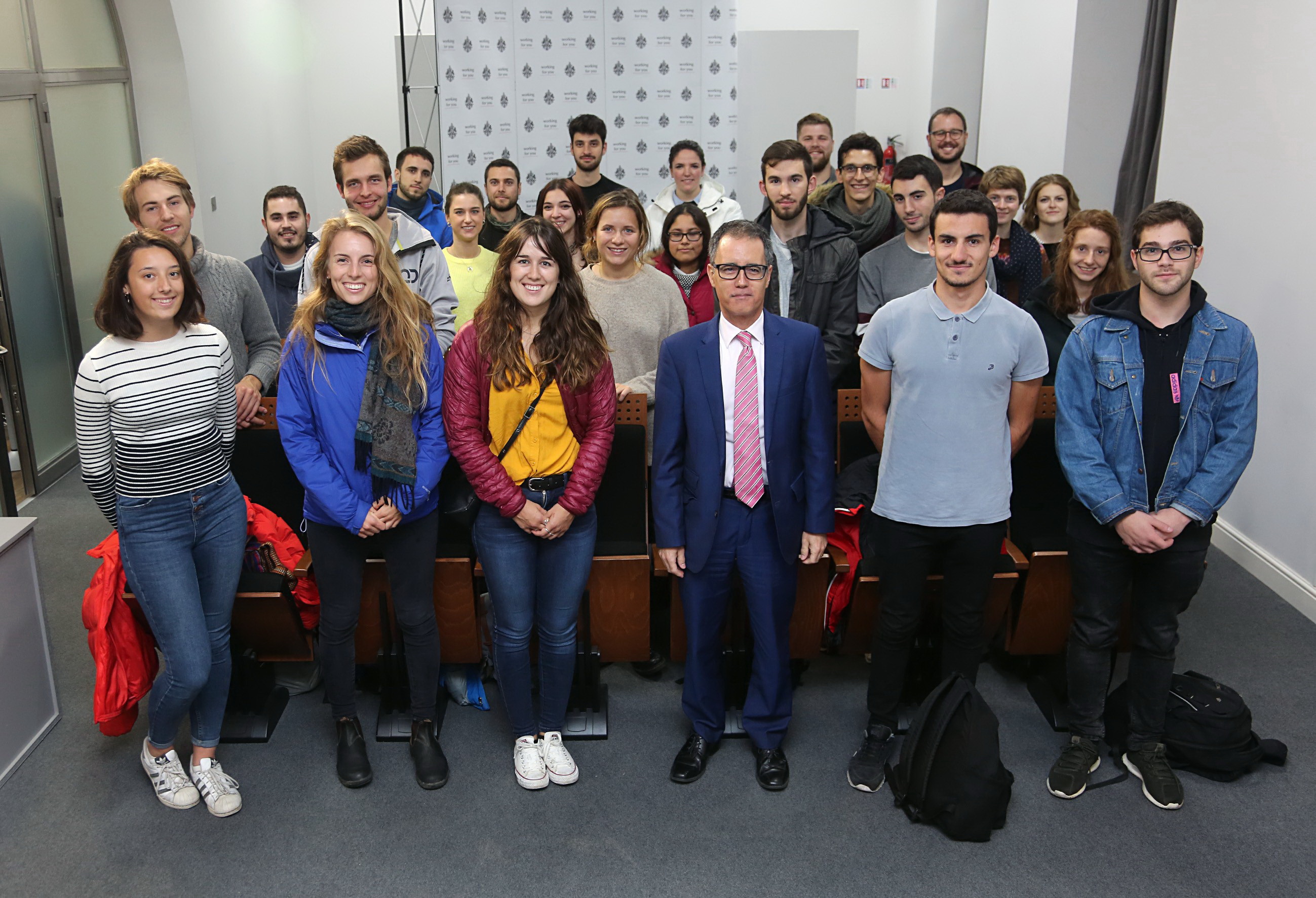 Granada students briefed on Gib facts