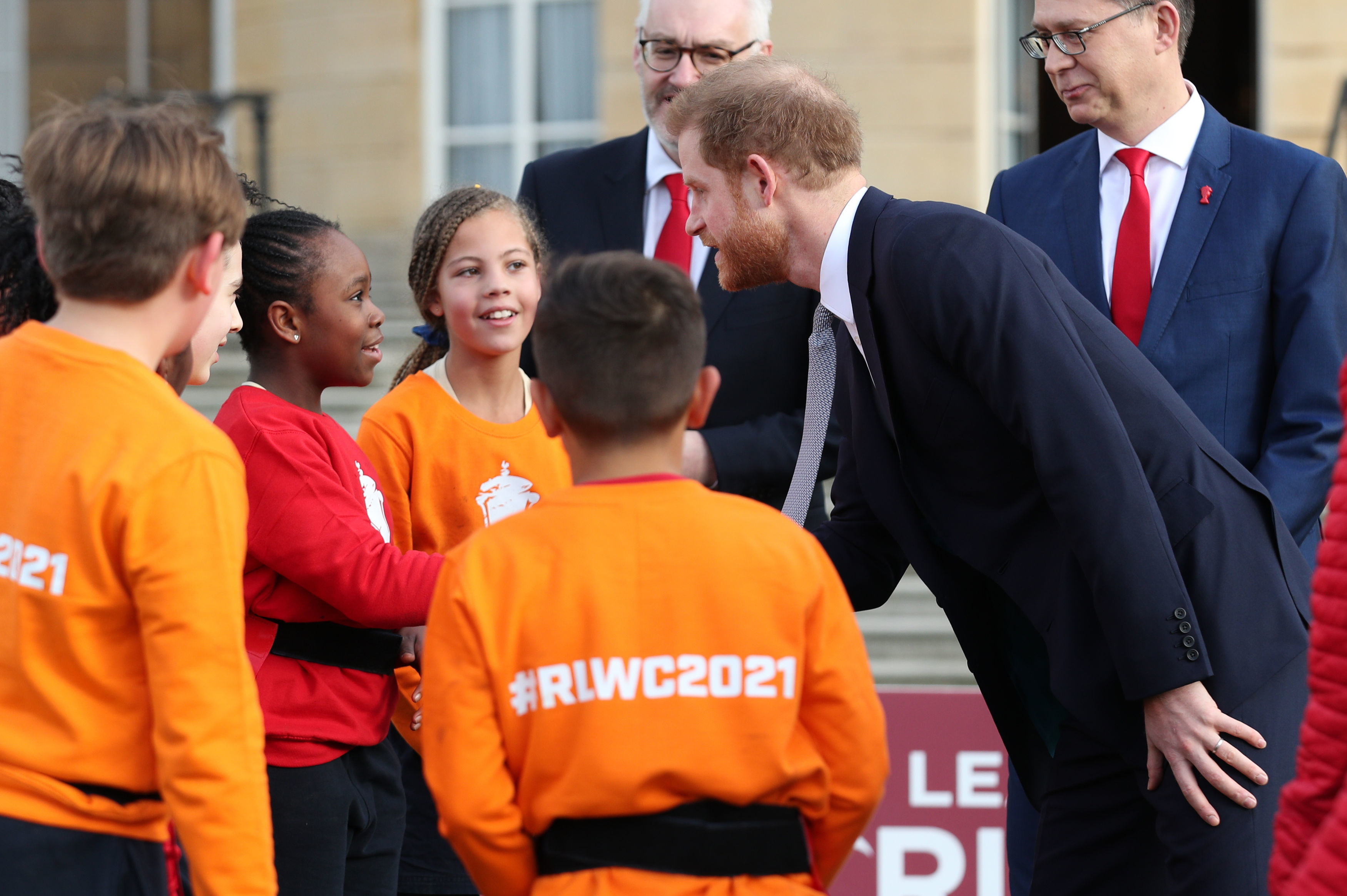 Harry makes first official appearance since decision to quit