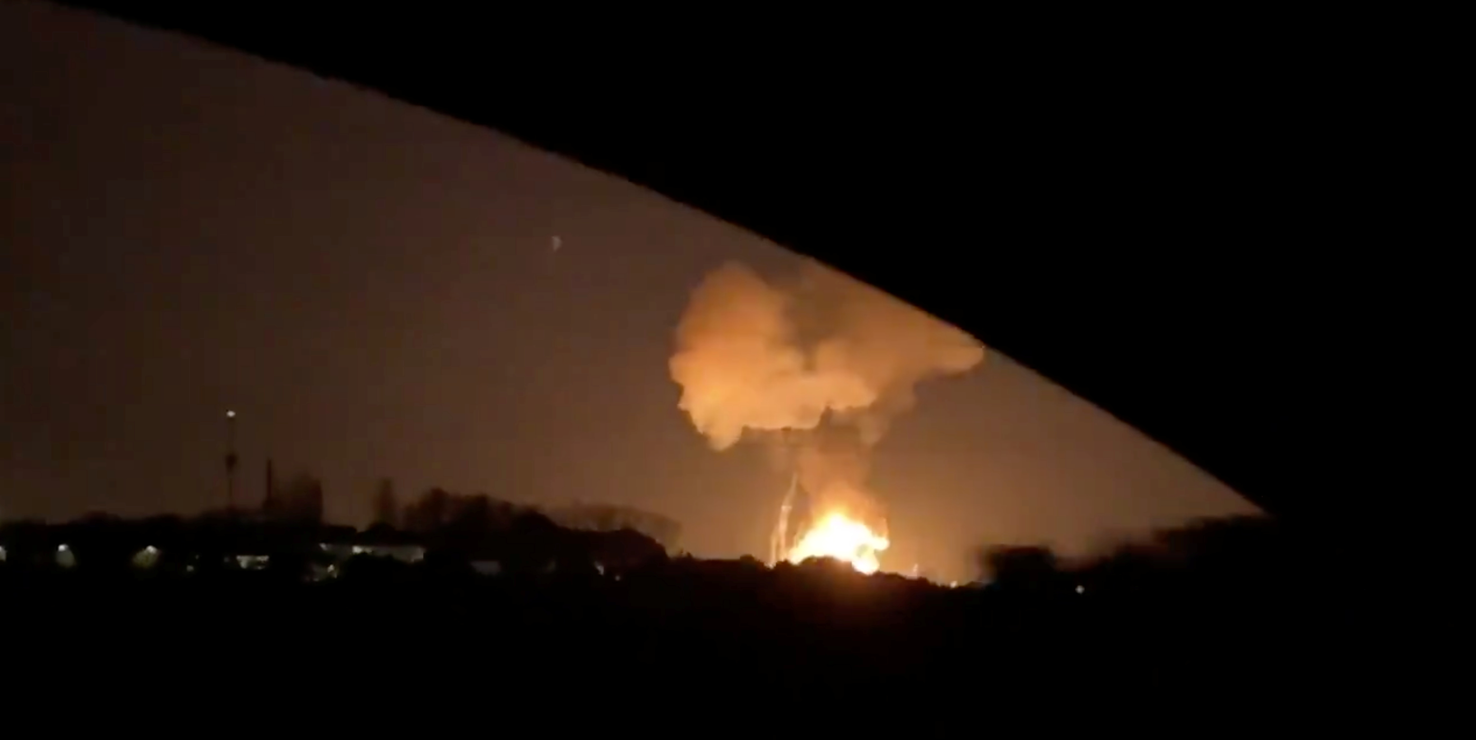 Chemical factory in Spain's Tarragona on fire after blast